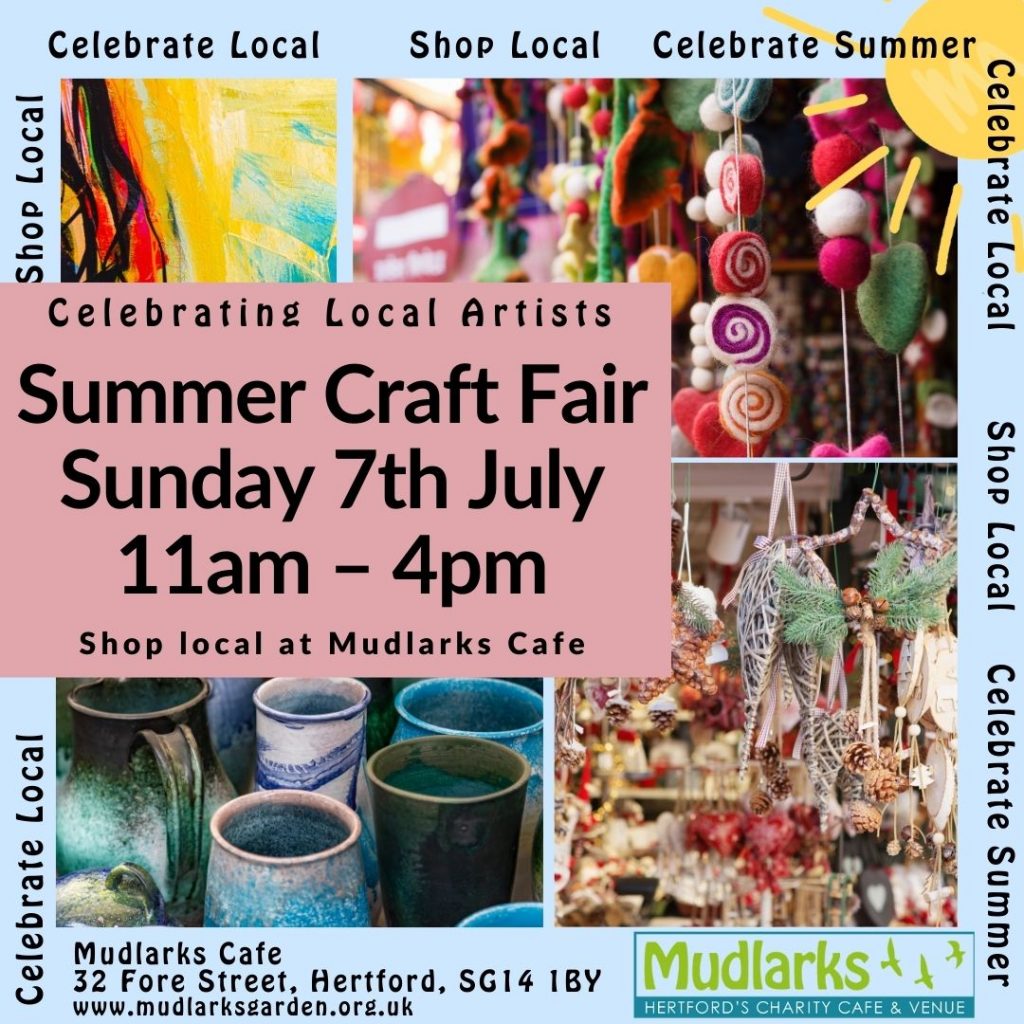 Craft Fair 7th July – Mudlarks Garden